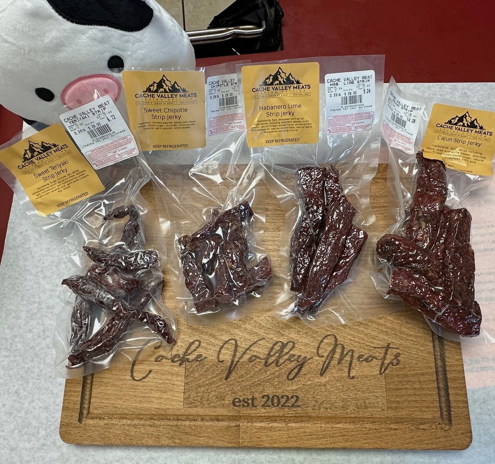 BBQ Strip Jerky | Cache Valley Meats Custom Cutting